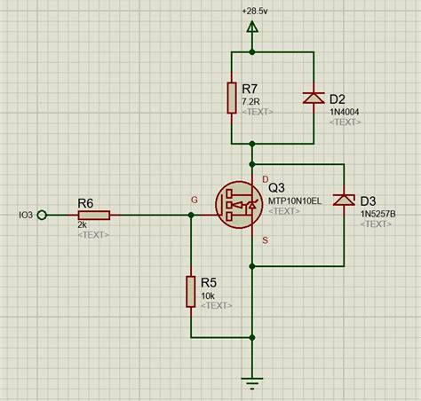 electronic driving inductive load from ic with mosfet valuable tech notes