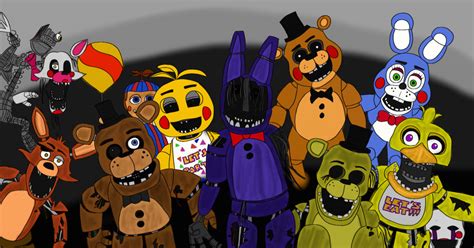 Five Nights At Freddy S Blog Los Personajes De Five Nights At Freddy S