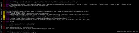 node报错“permission denied ”解决办法 exec node permission denied csdn博客