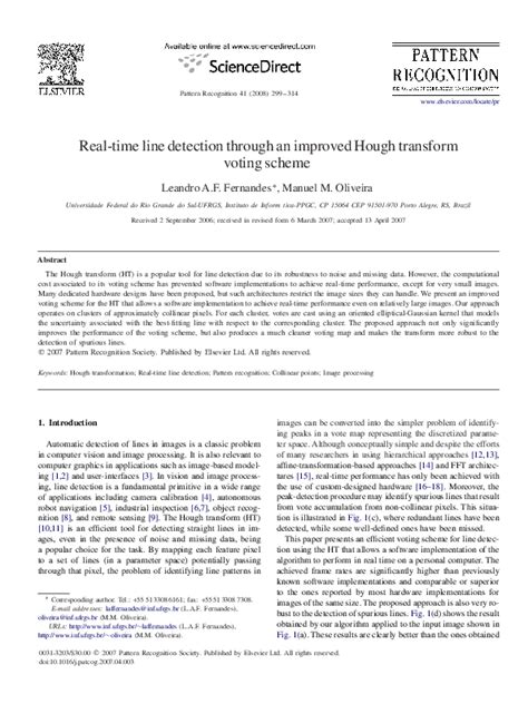 3d hough transform line detection