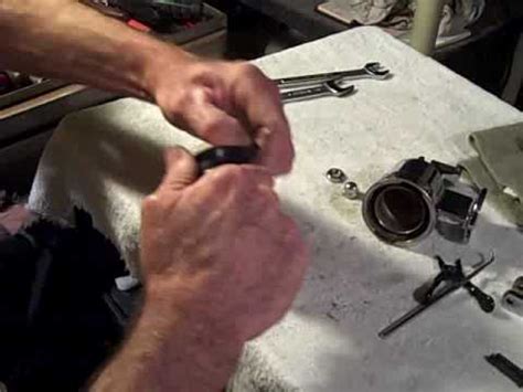 Olympia Cremina 67 Espresso Machine Piston Seal Installation YouTube