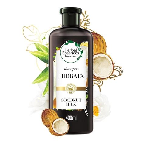 Shampoo Herbal Essences B O Renew Hydrate Coconut Milk Ml Walmart