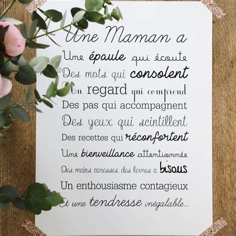 Beau message pour maman chérie Joli texte fête des mères Poème d