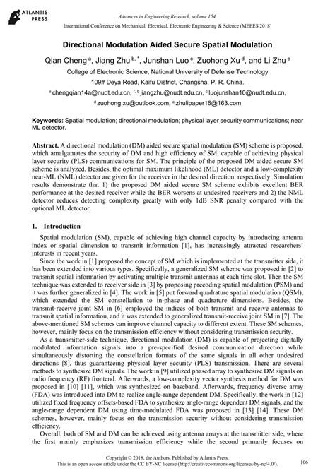 pdf directional modulation aided secure spatial modulation
