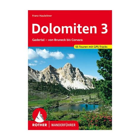 Dolomiten 3 Rother Wanderführer jetzt bei hajk travelbooks