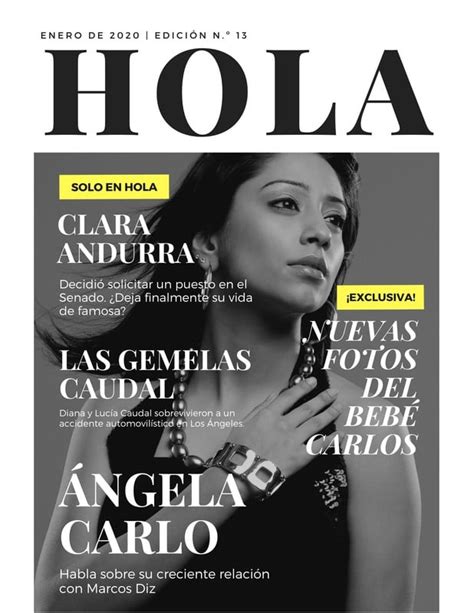 Página 3 Plantillas para diseñar Portadas de Revistas Canva