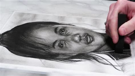 Charcoal Portrait Tutorial Youtube
