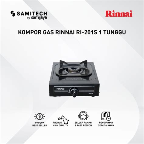 Jual KOMPOR 1 TUNGKU RINNAI RI 201S RI 201S RI201S BERGARANSI