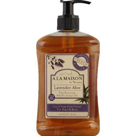 A La Maison De Provence Liquid Soap For Hand Body Lavender Aloe 16