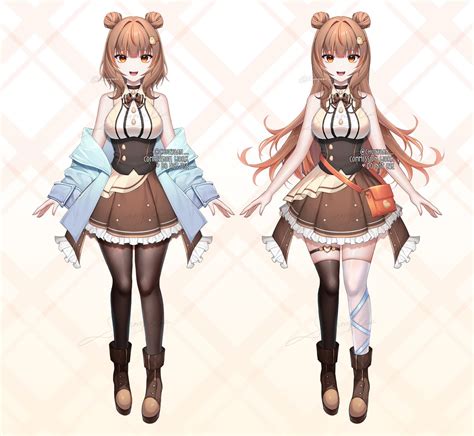 ChuNyaan On Twitter VTUBER MODEL COMMISSION For NaocchiUwU
