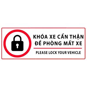 Biển Báo Dán Tường Không Phận Sự Miễn Vào 12x15cm TuongVip vn