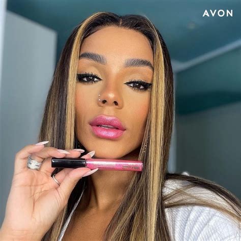 Batom Líquido Matte Glitter Effect Avon Power Stay Malva Luminoso