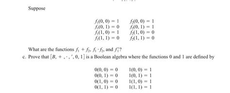 solved exercises 8 1 1 let b {0 1 a a } and let and