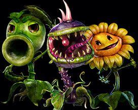 Pea Shooter Chomper Sun Flower Plants Vs Zombies Garden Warfare
