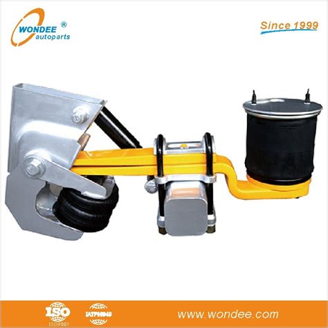 13t 3 Axle Semi Trailer Lift Axle Air Suspension For Trailer German Air