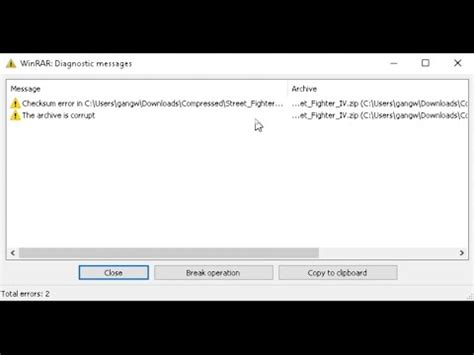 How To Fix Checksum Error Archive Is Corrupt Error While Extracting Files