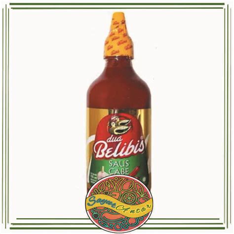 Jual DUA BELIBIS Cabe Saus Sambal Kemasan Botol 535 ML Di Seller