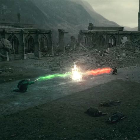 Harry Potter Battling Voldemort Harry Potter Battle HD Phone Wallpaper