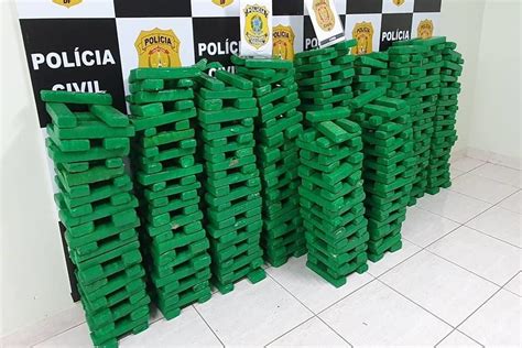Em ação conjunta PCDF e PRF apreendem 600 quilos de maconha no DF
