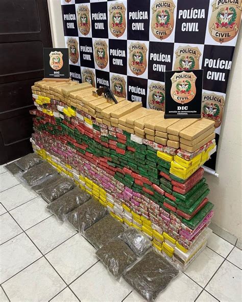 Polícia Civil prende dois traficantes em Balneário Piçarras e apreende