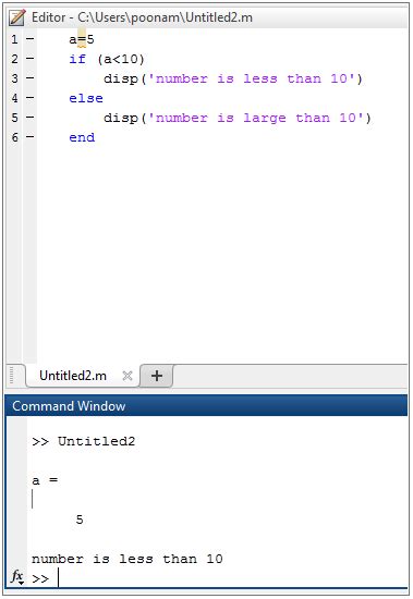 if else语句在Matlab 不同的if else语句的例子 金博宝官网网址