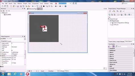 delphi programming tutorial integrate adobe reader pdf activex control example youtube