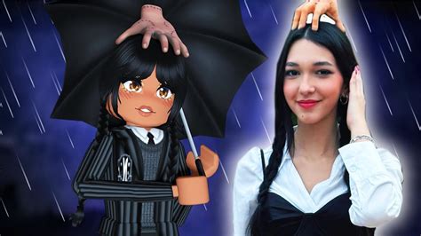 A HISTÓRIA DA WANDINHA ADDAMS NO ROBLOX Wandinha Story Luluca Games