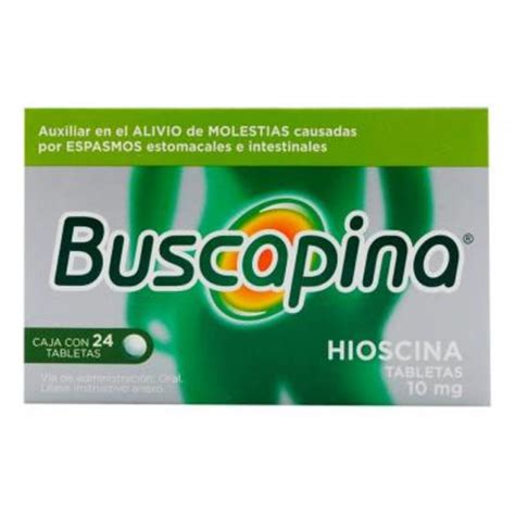 Buscapina Hioscina 10 Mg 24 501164