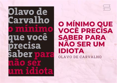 O M Nimo Que Voc Precisa Saber Para N O Ser Um Idiota