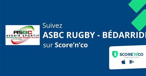 ASBC RUGBY Bédarrides Chateauneuf du Pape matches résultats