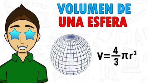 VOLUMEN DE UNA ESFERA Super Facil Para Principiantes YouTube