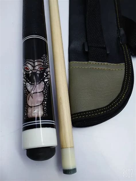 PAMPANGA Billiard Cue Stick Snake Design Inlays Design With Free