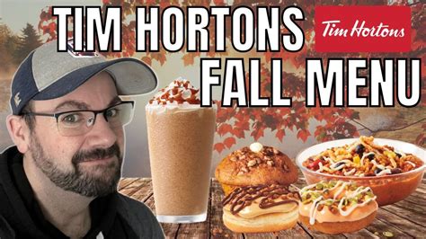 Tim Hortons Fall Menu Edition E Youtube