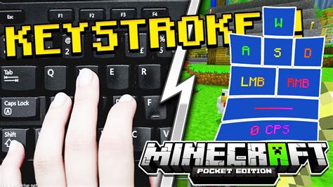 KEYSTROKES FOR MCPE MCPE YouTube