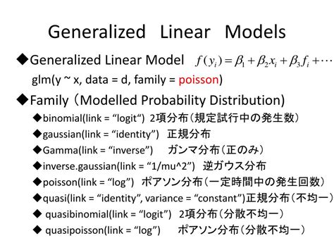 Ppt Glm Generalized Linear Models Powerpoint Presentation