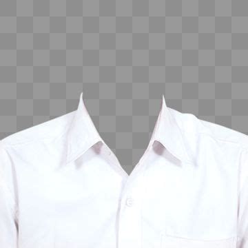White Shirt Shirt Passport Size Photo Formal Wear PNG Transparent