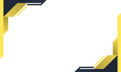 Premium Vector Modern Blue And Yellow Banner Background Vector