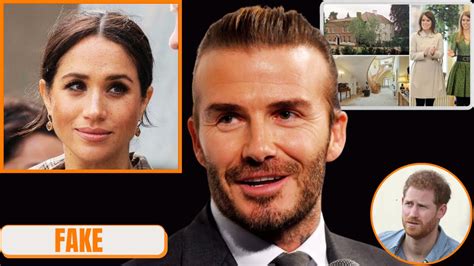 BREAKING Beckham Ends Fake Bond With Sussexes By Attending Beatrice S