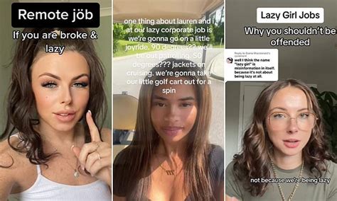 Were The Gen Z Women Doing Lazy Girl Jobs The Tiktok Influencers Sharing Their Tips On