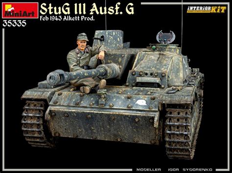 MiniArt StuG III Ausf G Feb 1943 Alkett Prod INTERIOR KIT Armorama