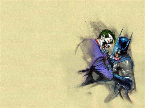 Joker Vs Batman HD Comic Wallpaper