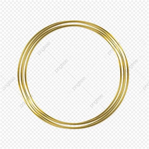C Rculo De Ouro Png C Rculo Argolas Formas Imagem Png E Psd Para