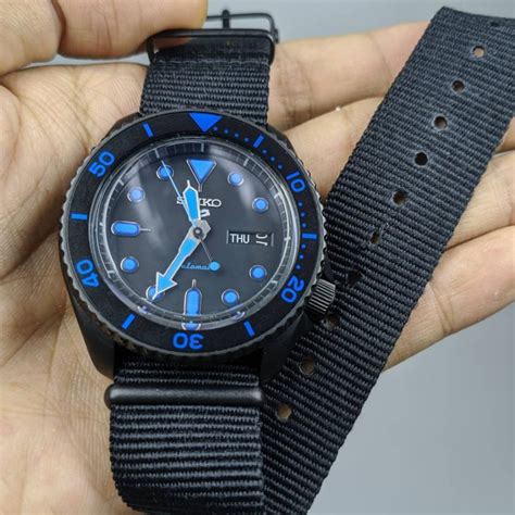 Seiko Sports Superman Srpd K Automatic M Black Dial Hard Coating