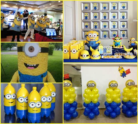 Decoracion De Minion Para Cumpleaños Pin En Rome Parties