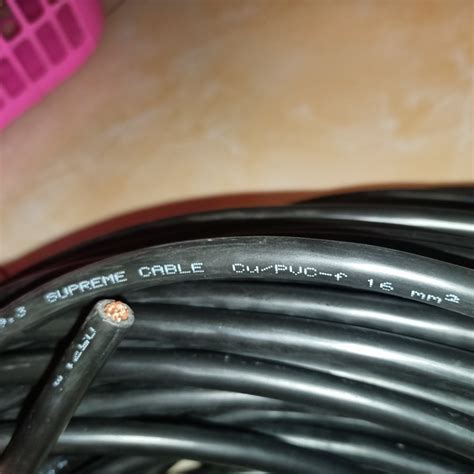 Jual KABEL NYAF 16MM 16 MM 1X16 SUPREME METERAN ECERAN POTONGAN SERABUT