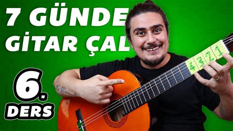 7 GÜNDE GİTAR NASIL ÇALINIR Gitar Dersi 6 Bemol Diyez Majör