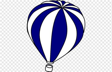 Bal O De Ar Quente Bal O De Ar Quente Azul Azul Folha Bal O Png