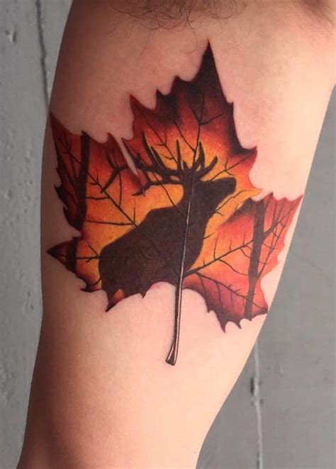 Maple Leaf Tattoo Meaning Exploring The Symbolism And Design