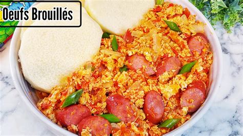 Une Autre Façon de Faire des Oeufs brouillés A La Tomate Aux