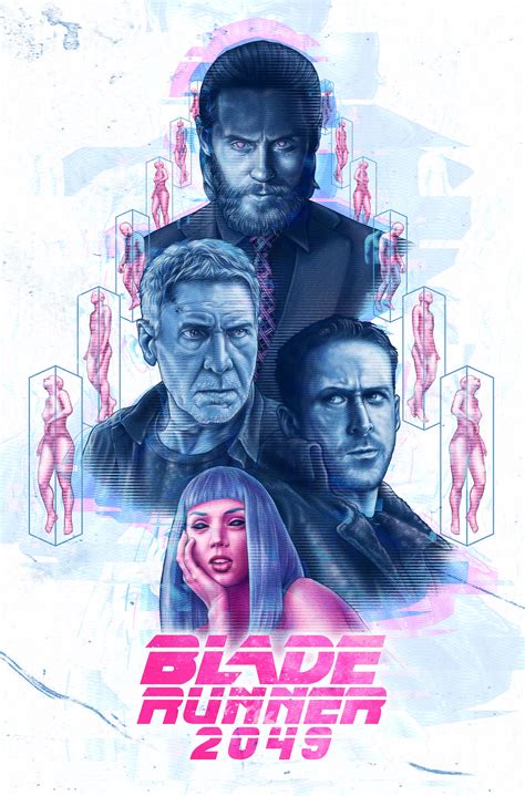 Blade Runner 2049 Digital 2017 Alternate Poster Illustration Through